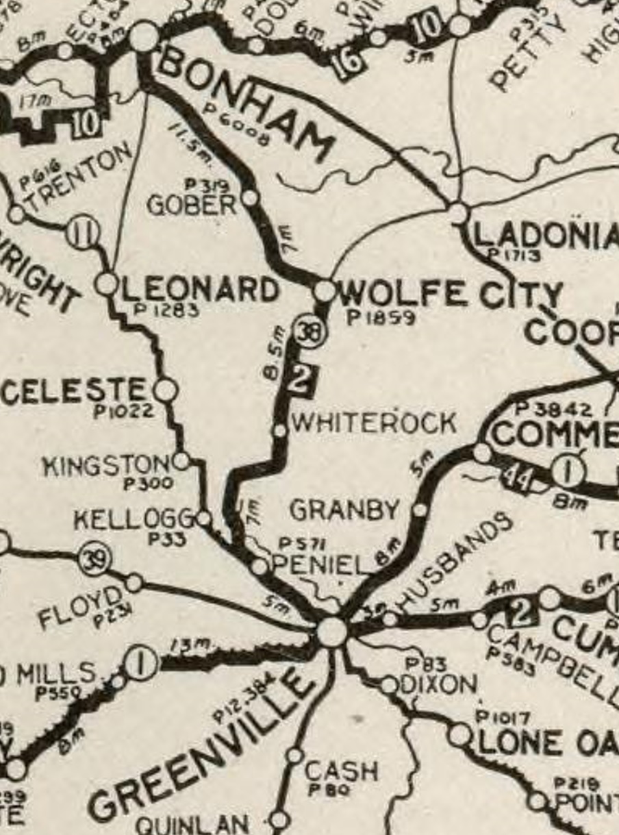 American Auto Trail-Jefferson Highway (Greenville to Gober TX ...