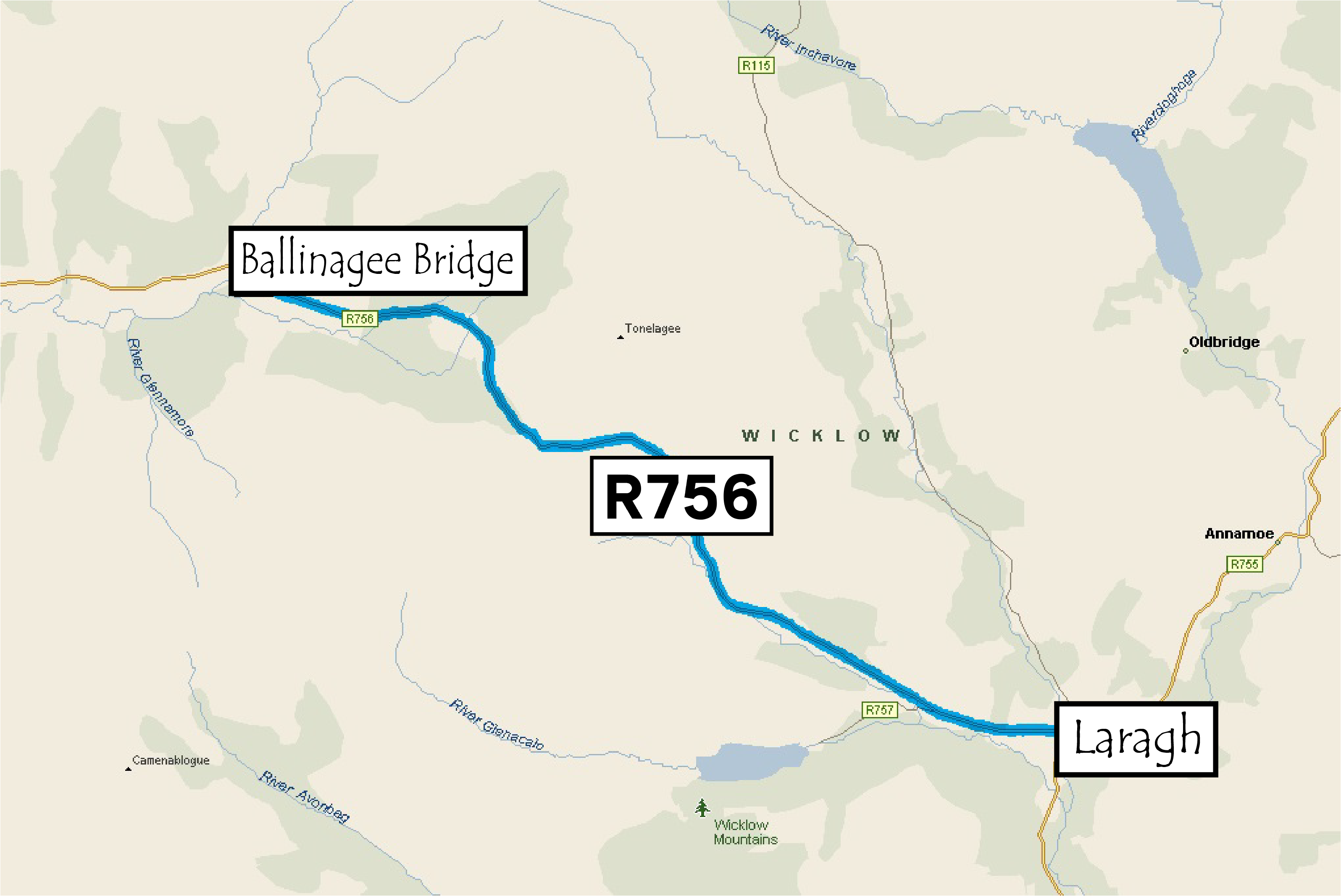 Irish Auto Trail (Series 2) Laragh to Ballinagee Bridge, County Wicklow ...