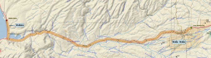 American Auto Trail-Inland Empire Highway (Walla Walla to Wallula WA ...