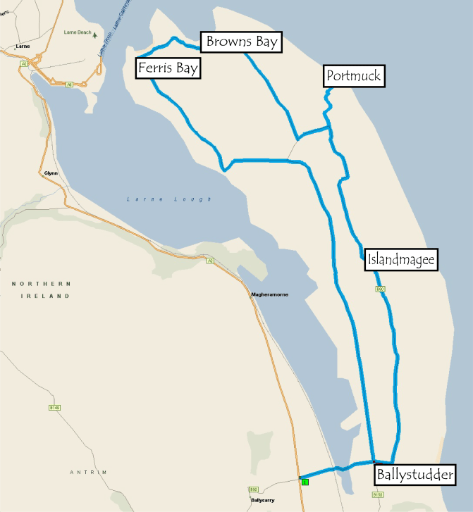 Irish Auto Trail-Islandmagee Tour, County Antrim – Historic Highway Guides