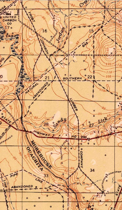 American Auto Trail-Louisiana Flatwoods (Perryville to Oak Ridge LA ...